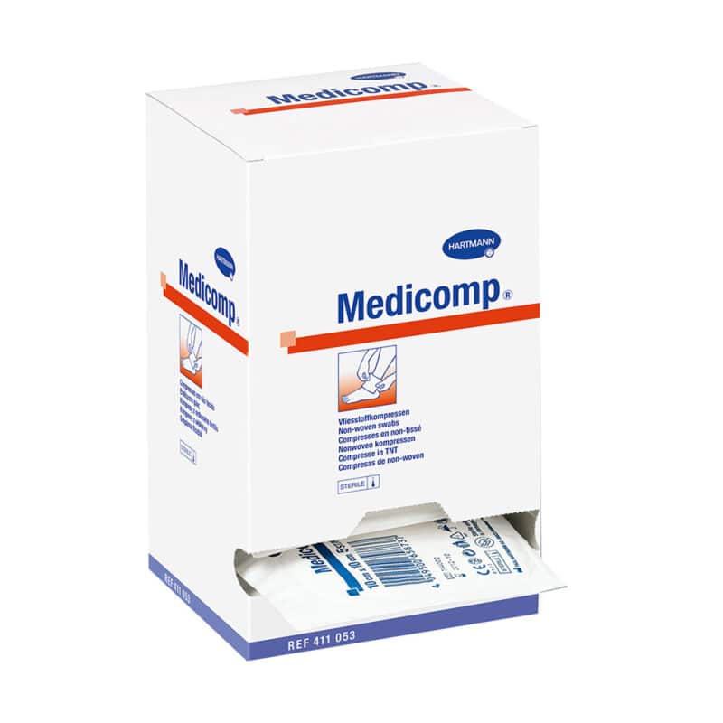 Hartmann Medicomp Extra - Steril 6 Katlı Gazlı Bez 10x10 cm - Medico Turtle